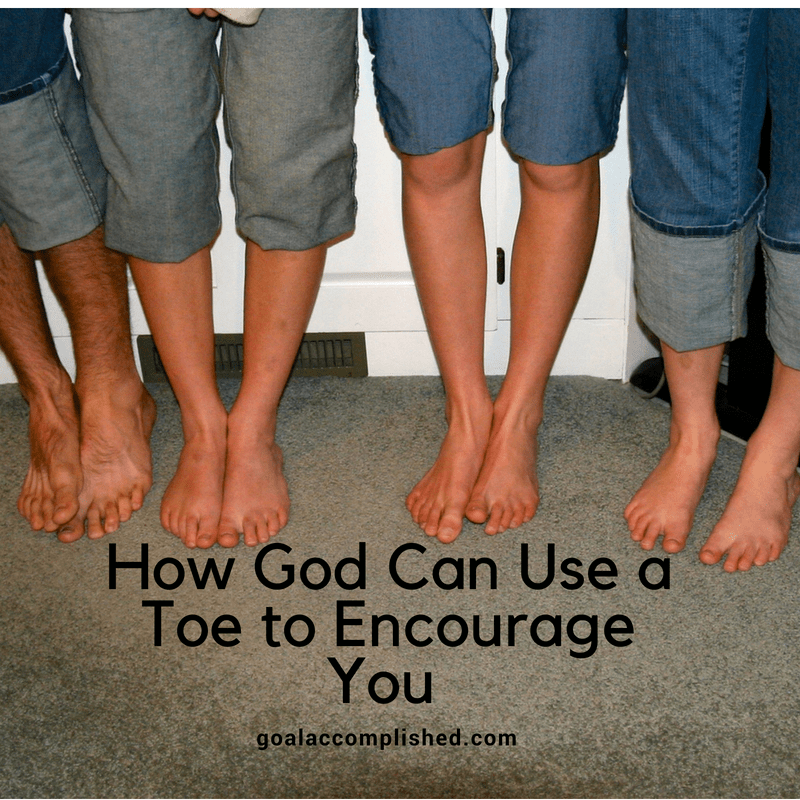 Christian Growth and Big Toe Troubles
